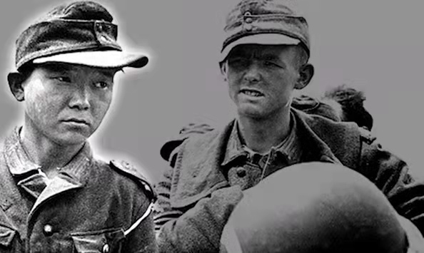 There were East Asian soldiers in the German Army during World War II ...