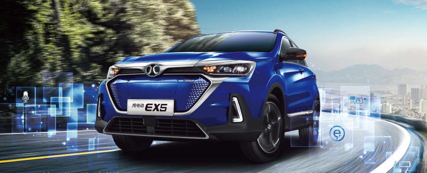Fully intelligent long-life pure electric SUV BAIC New Energy EX5 - iNEWS