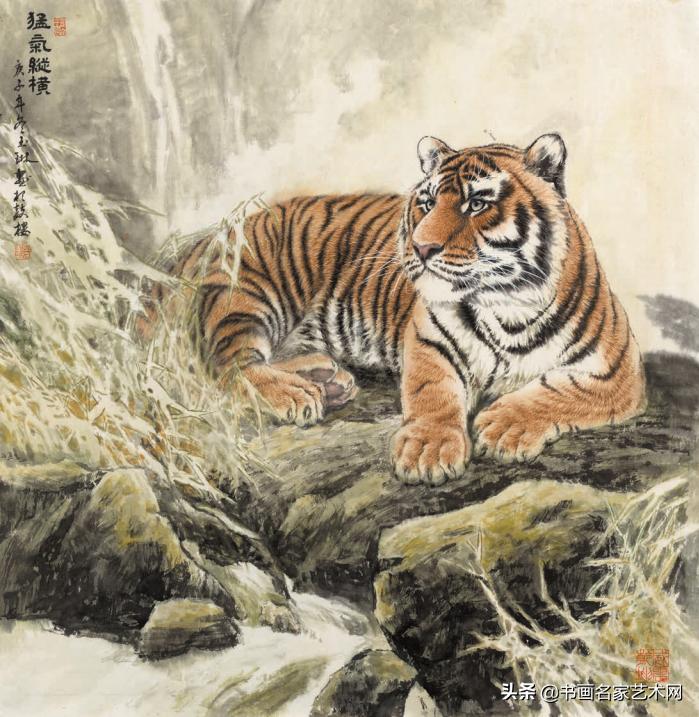 Chinese painting tiger master Huang Yulin - iNEWS