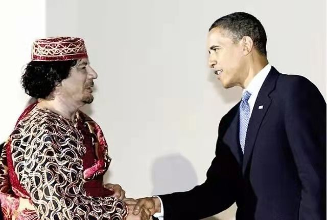 After Gaddafi died, he was thrown into a cold storage. The body was ...