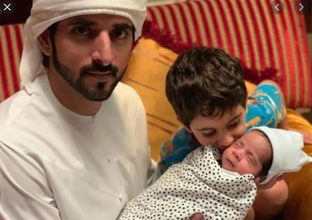 39-year-old Dubai prince likes to be a father, and his beautiful cousin ...