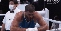 Lost to the referee?The French boxer was dissatisfied with the wrong ...