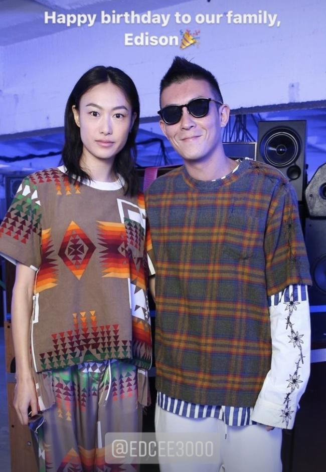 Edison Chen shows birthday photos, father and daughter have the same ...