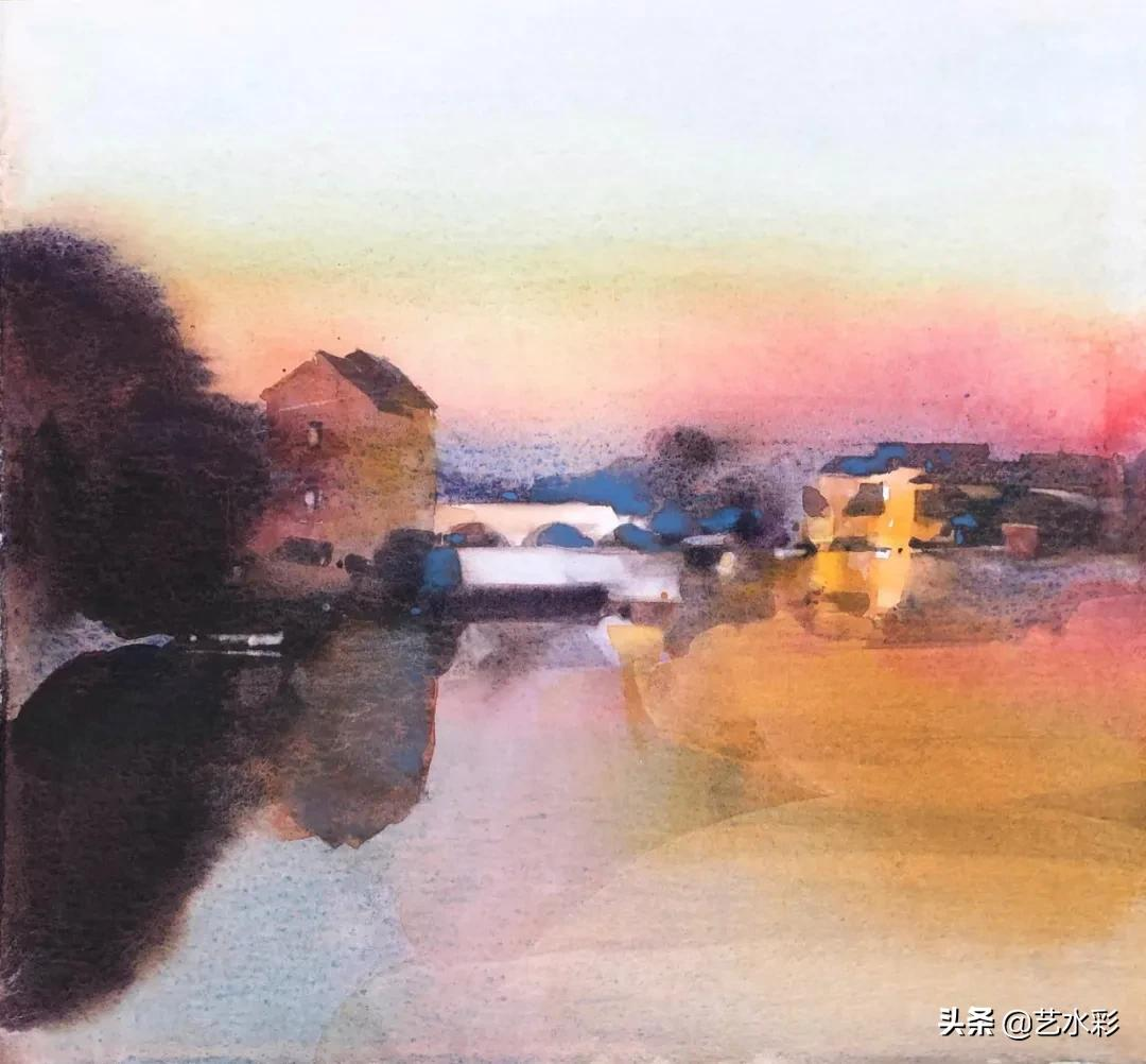 French painter Marc Folly's watercolor world is retro, romantic and ...