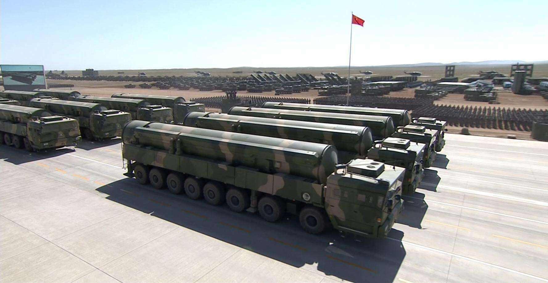 Qingtian epee frightens the sky!Dongfeng 31AG intercontinental missile appeared on the top of ...