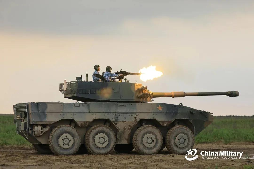 Coming soon? China's new "wheeled tank" debut, why can replace the 11 ...