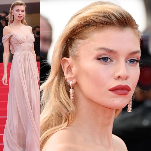 Supermodel Stella is stunning on the red carpet!Wear lace-up high ...