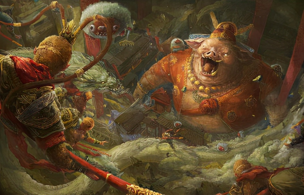 In Journey to the West, where did the weapons of the four monks and ...