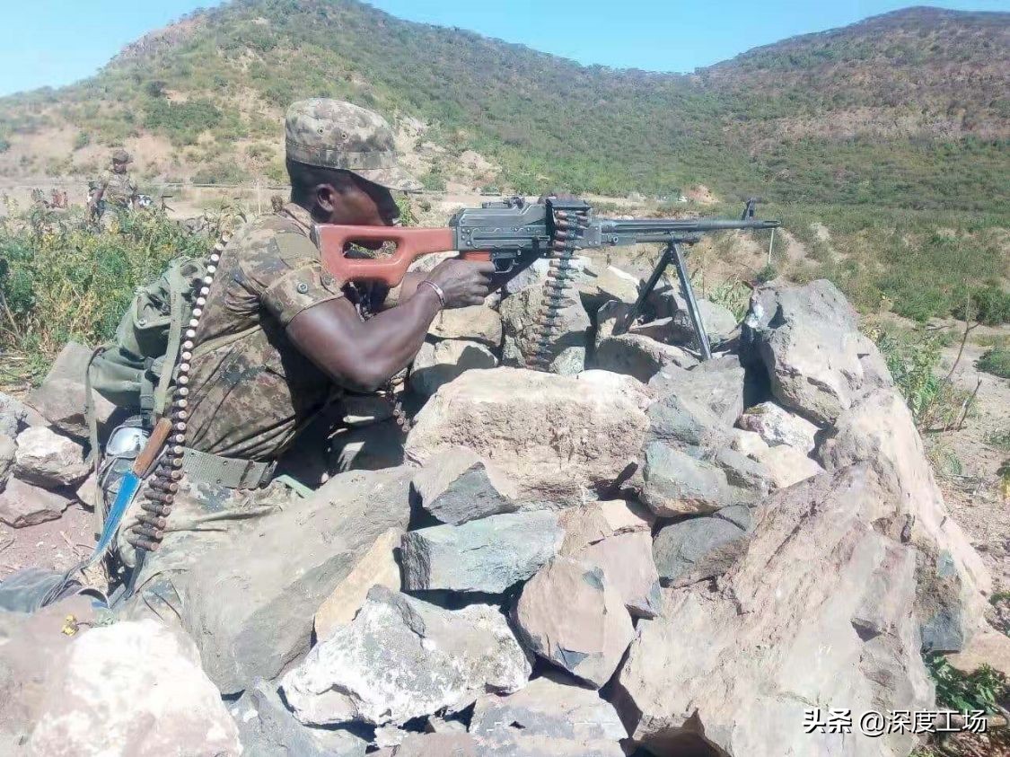 The Ethiopian army was ambushed!Throw away a large number of 56 ...