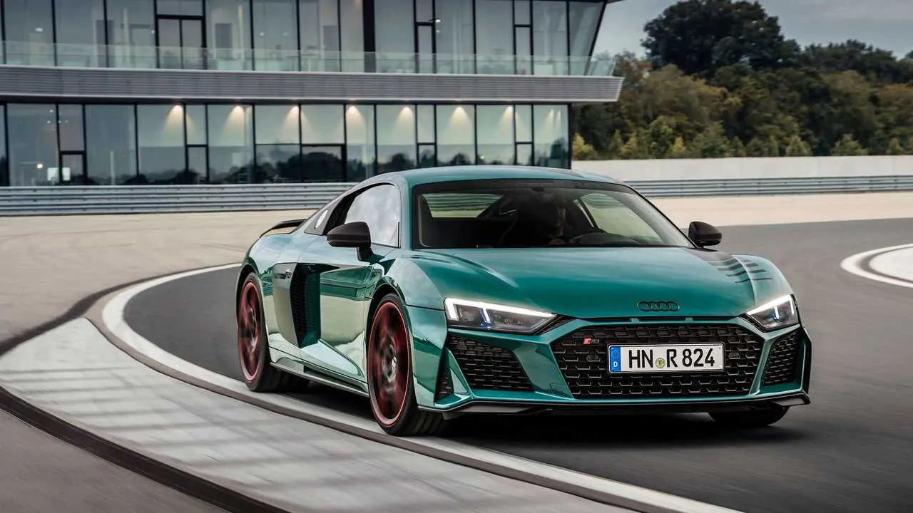 The new Audi R8 hybrid version or pure electric version will come out ...