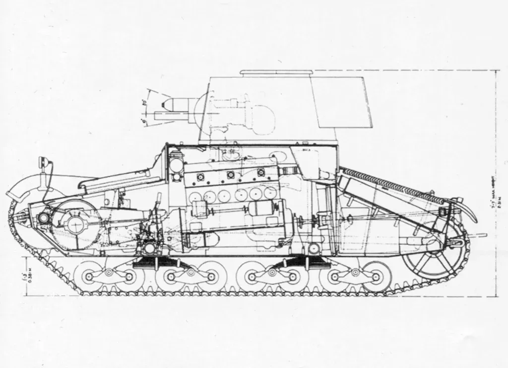 Another "big tractor" deformed tank, the product of Vickers must be a ...