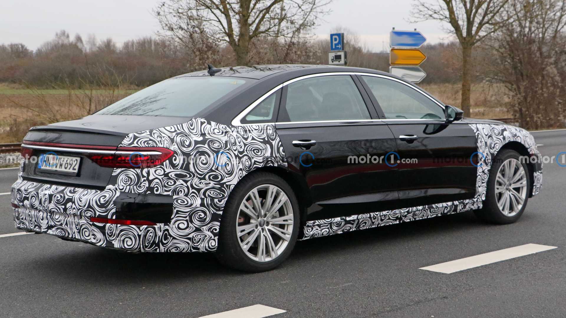To compete with the new Mercedes-Benz S-Class, Audi A8 mid-term ...