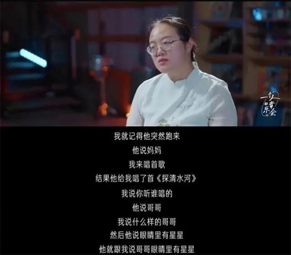 In a one-on-one concert, Zhang Yunlei sang for the mother of the boy ...