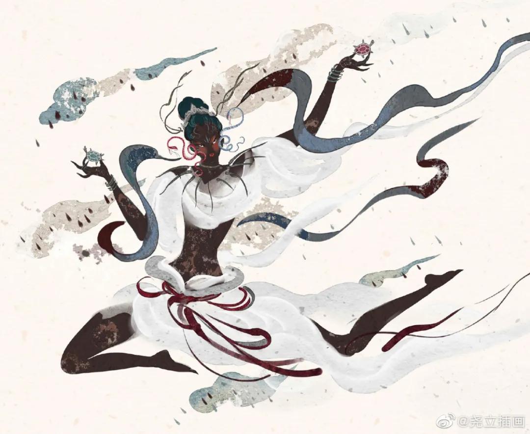 You don't know the "Shan Hai Jing", people with facial features on ...