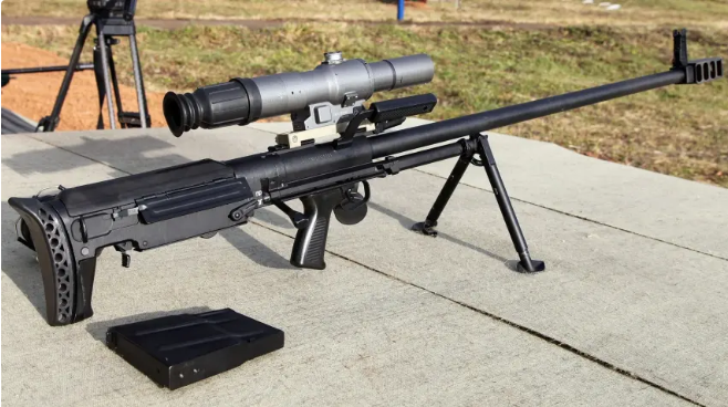 Portable "Cannon"-Russia's KSVK sniper rifle takes off the battlefield ...
