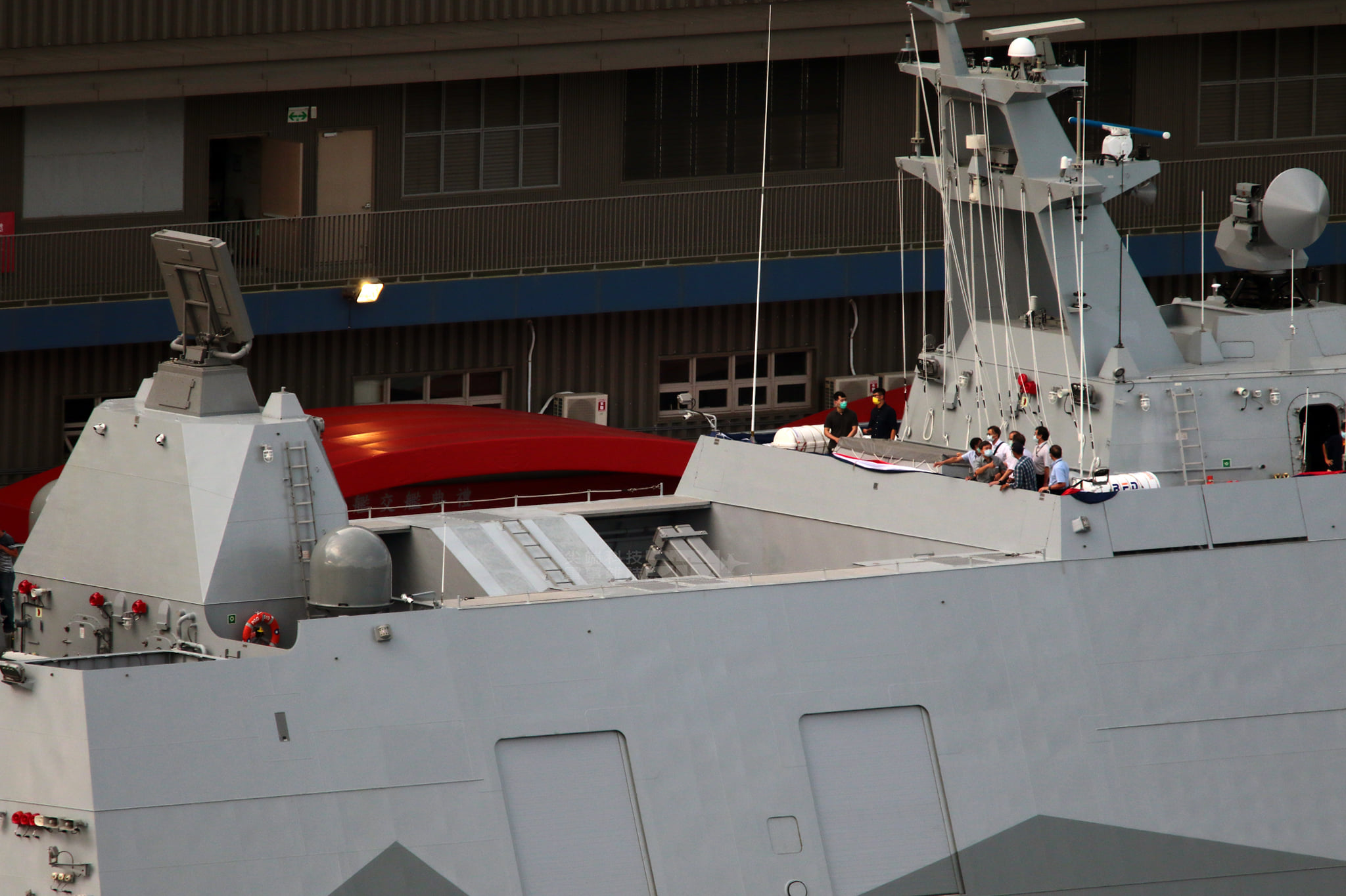 The mass-produced "Taiwan version 022" guided missile boat was ...