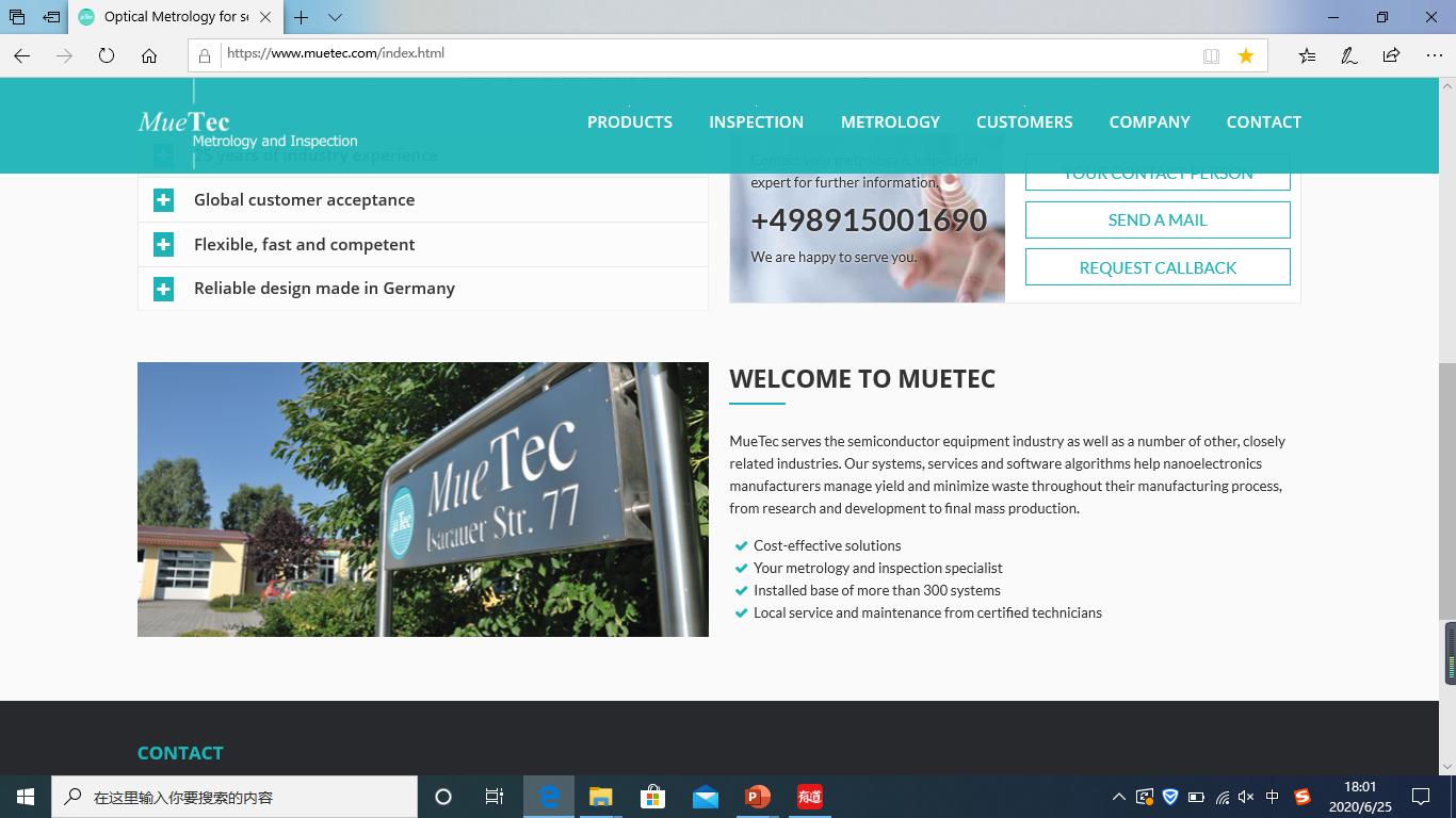 Successfully acquired semiconductor equipment manufacturer MueTec ...