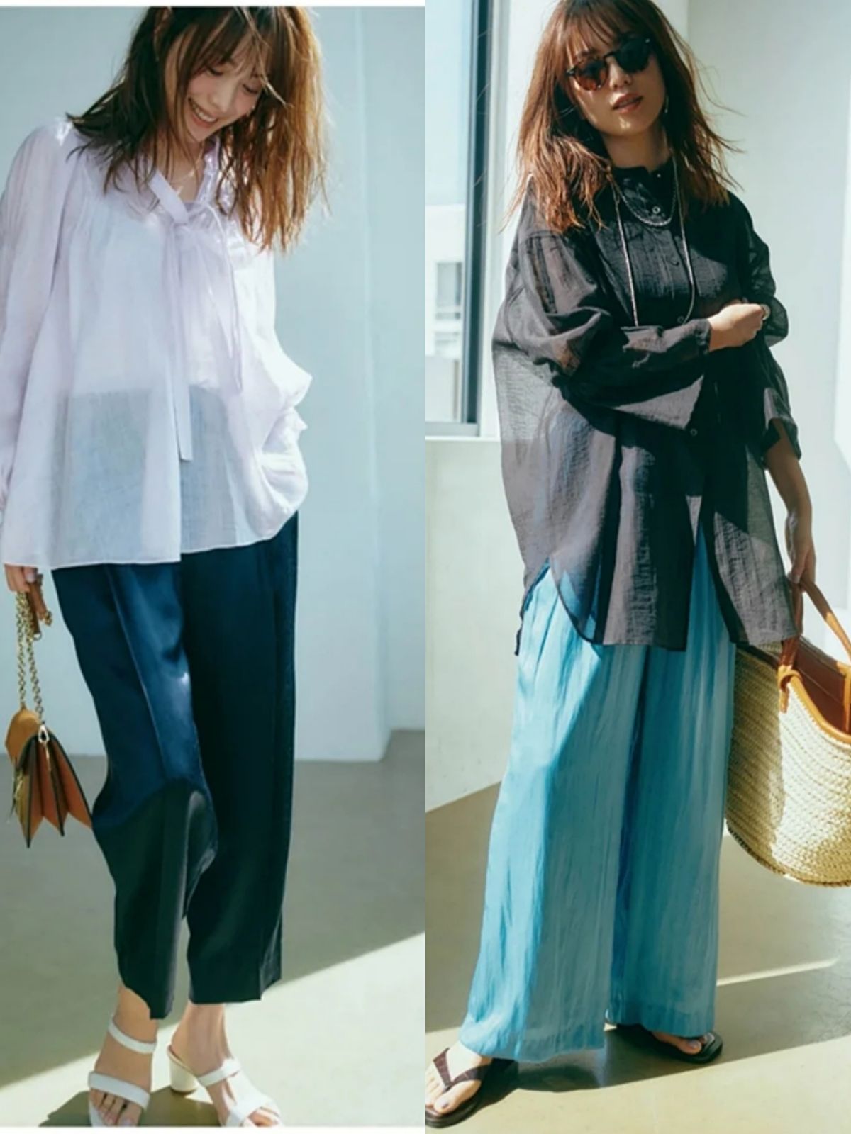 It's the season of wearing transparent shirts again, and Japanese women ...