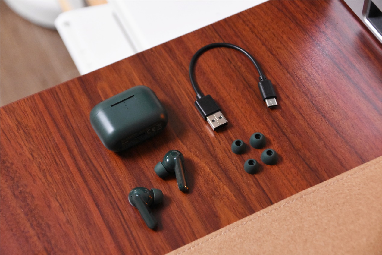 Out of the box QCY T10 wireless bluetooth headset supports pop-up ...