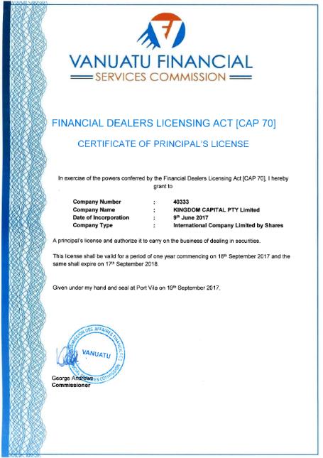 Do you know Vanuatu VFSC license? - iNEWS