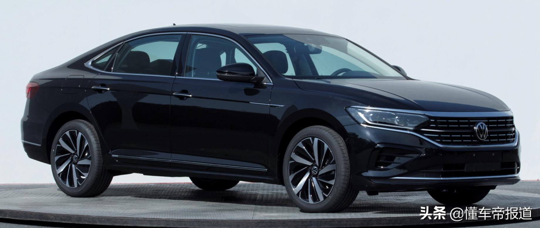 new Passat listed in July, two front face style, larger size, new ...