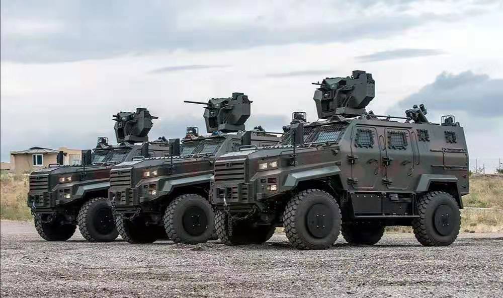Serbia has installed new wheeled combat vehicles. What similar models ...
