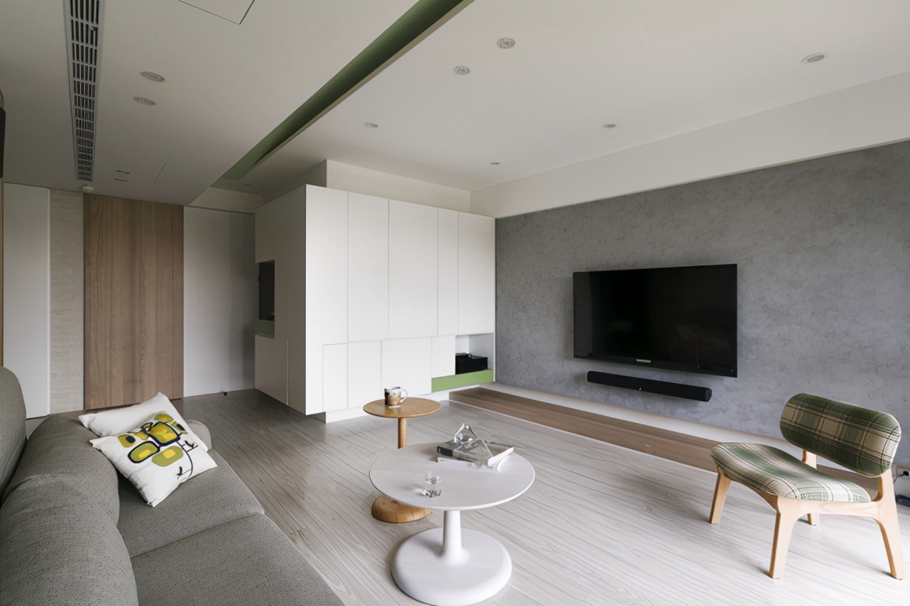 78-square-meter modern three-bedroom house is elegant and cozy, the ...