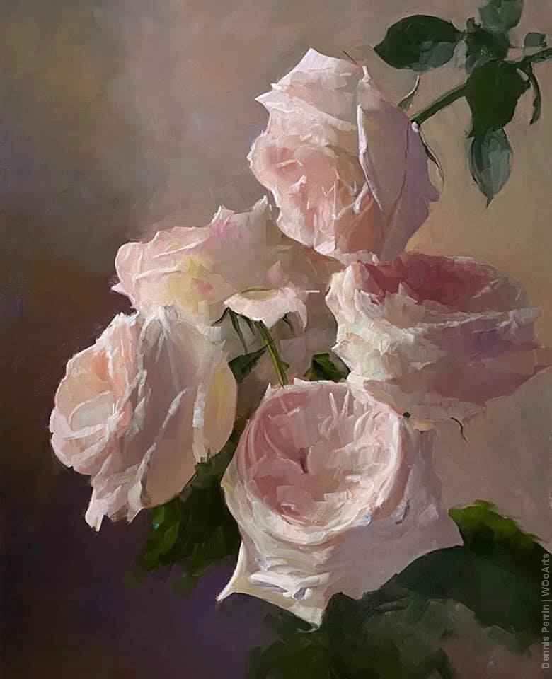 Dennis Palin American artist oil painting works - iNEWS