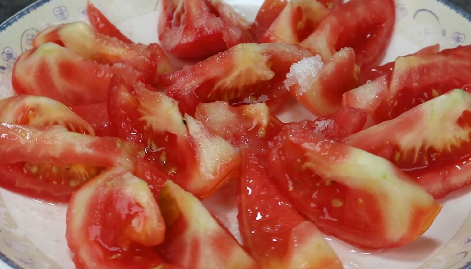 Long knowledge, sugar-mixed tomatoes with only sugar is a big mistake ...