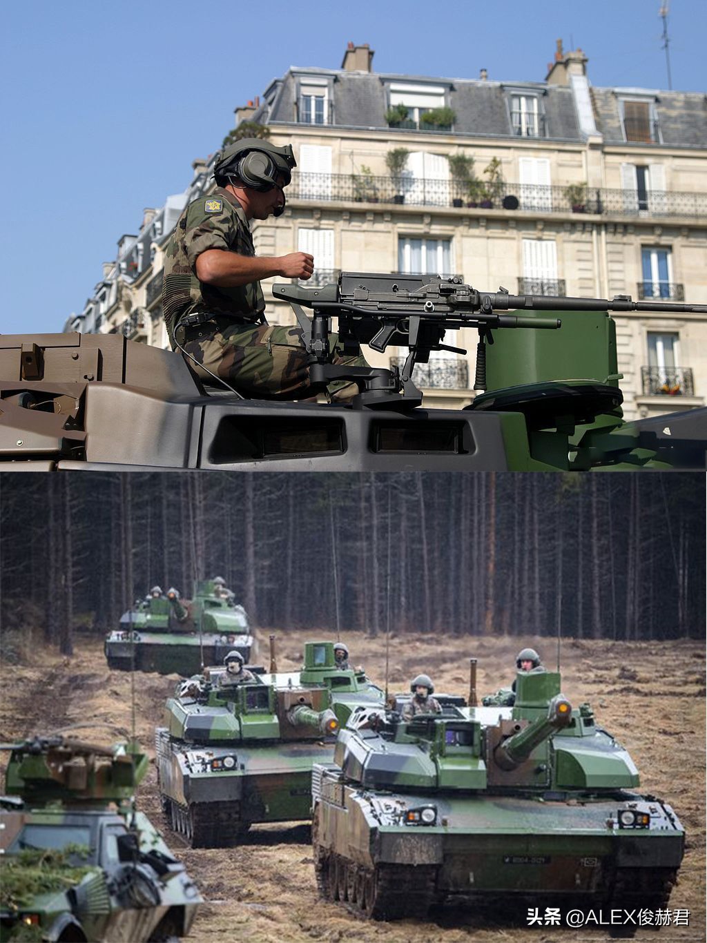 French main battle tank leaked by tankers: it takes 11 seconds to turn ...