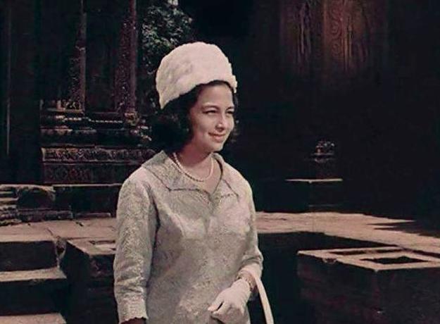 Once Princess Monique, now the Queen Mother of Cambodia, she and her ...
