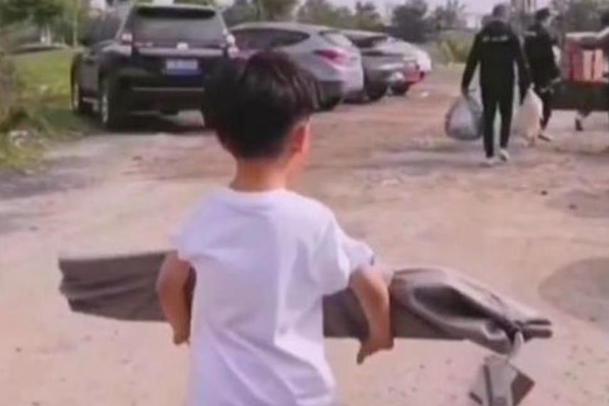 Lin Shengbin doesn't have a 4-year-old son?The frontal photo of Shuo ...