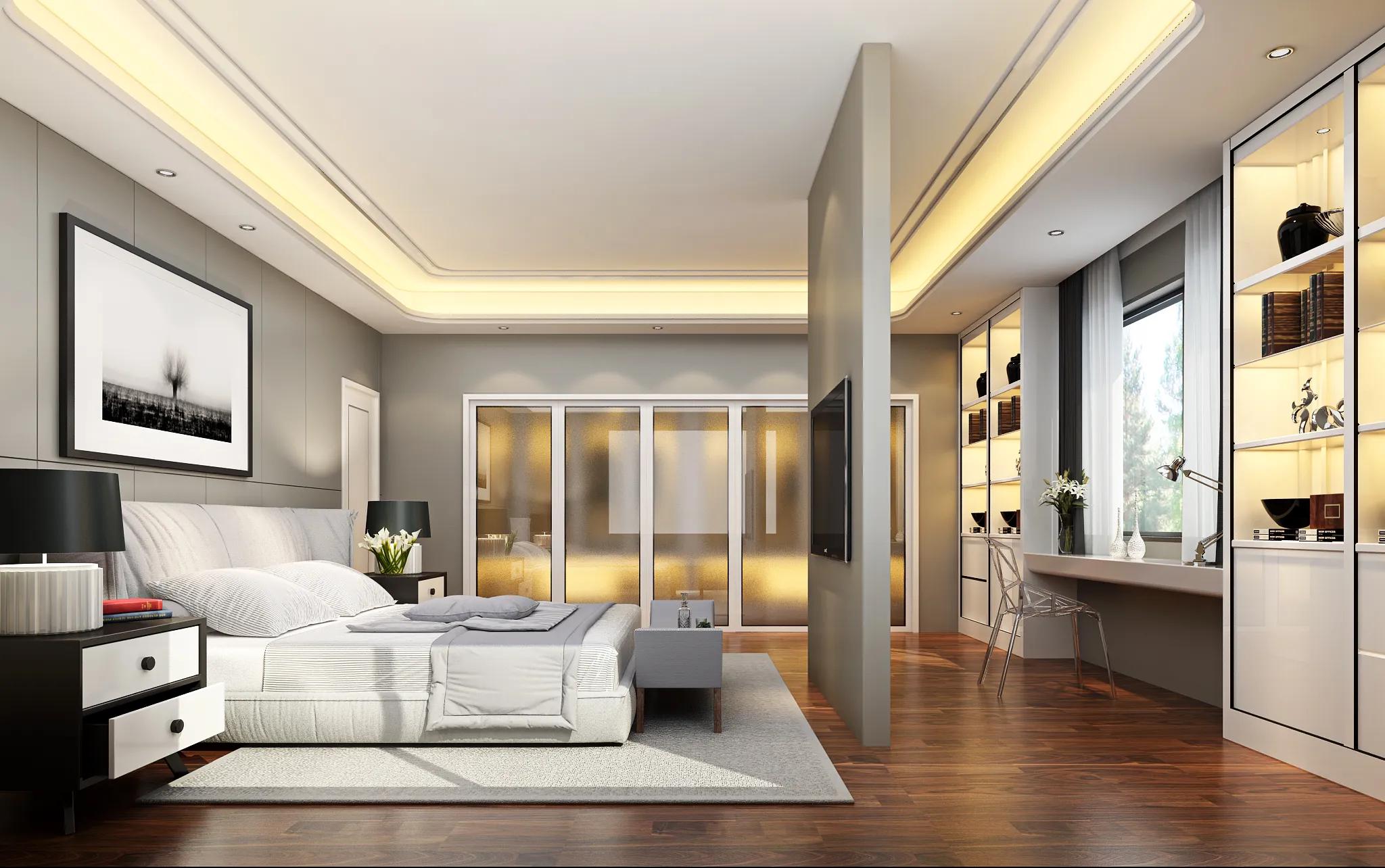 155 square meters modern and light luxury style in the beautiful ...