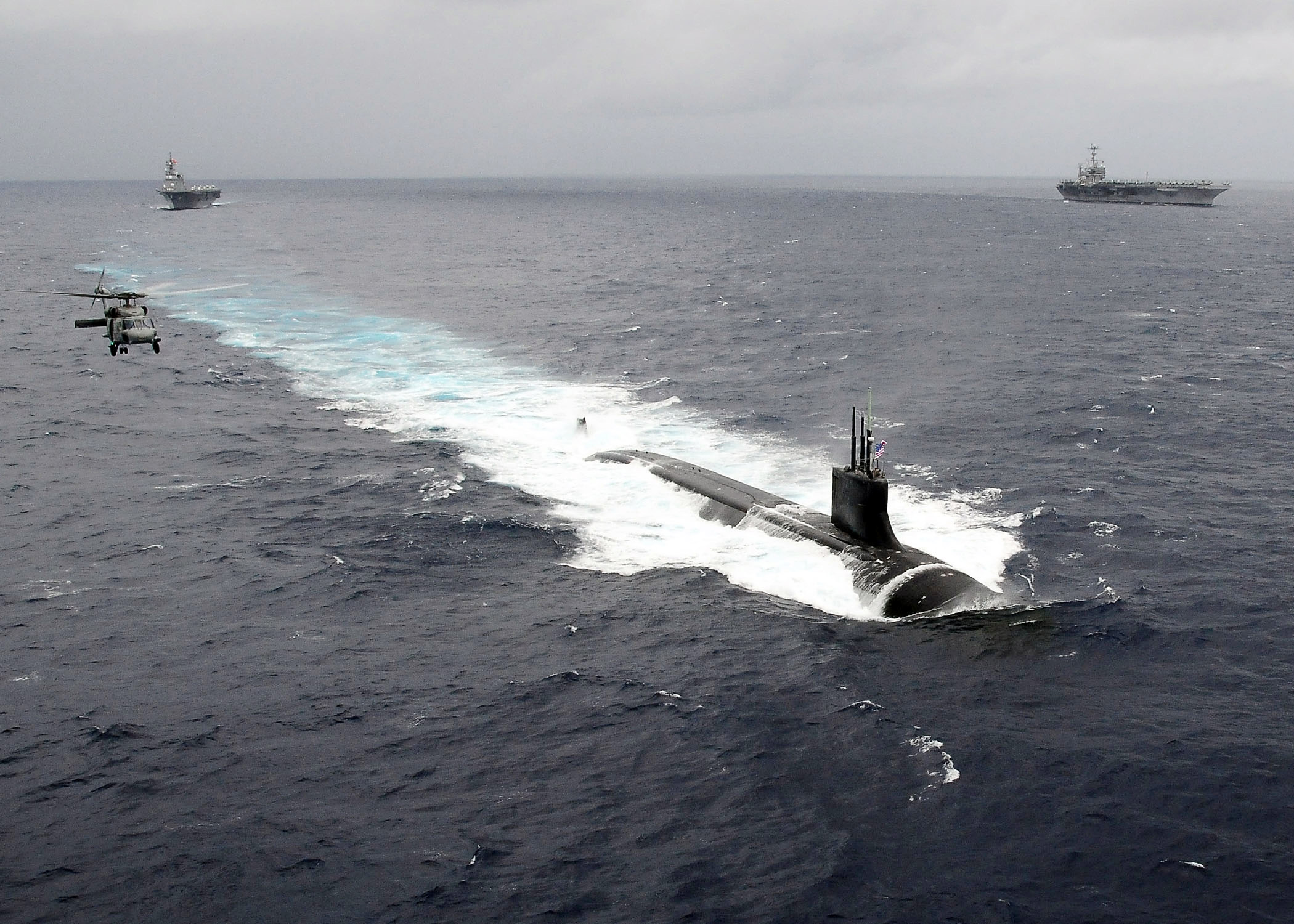 The Seawolf class is known as an invincible attack nuclear submarine ...