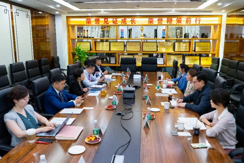 Yu Siyu, President of the Asian Banker Greater China, visited Xinhu ...