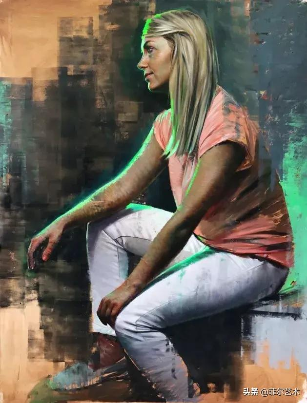 Alpay Efe, a young German painter born in the 1980s, is an ...