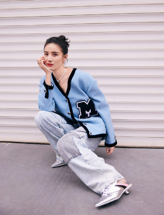 Goddess!40-year-old Song Jia took a photo with netizens without makeup ...