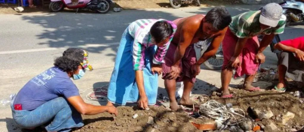 "Jade digging storm" was set off on the streets of Wacheng. What ...