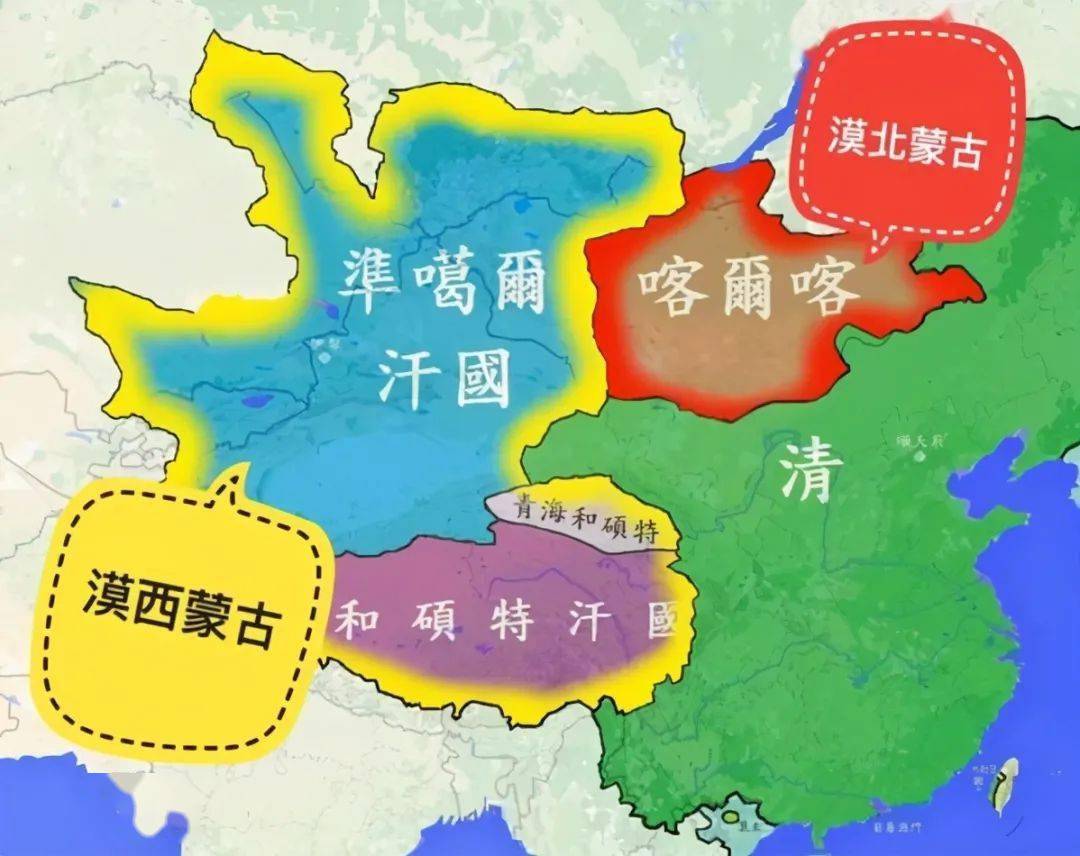 What are the four khanates of Mongolia?What is their relationship with ...