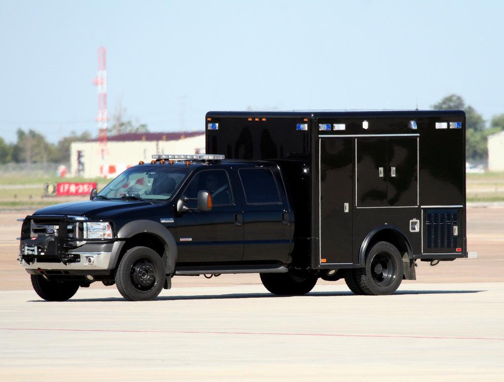 Check out those special vehicles in the presidential motorcade - iNEWS