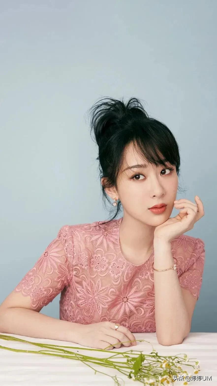 Yang Zi, beautiful, white, beautiful, sweet and saucy, sexy and ...