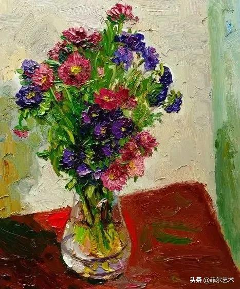 Painter Brian Cote's heavy brushwork oil paintings are bold and ...