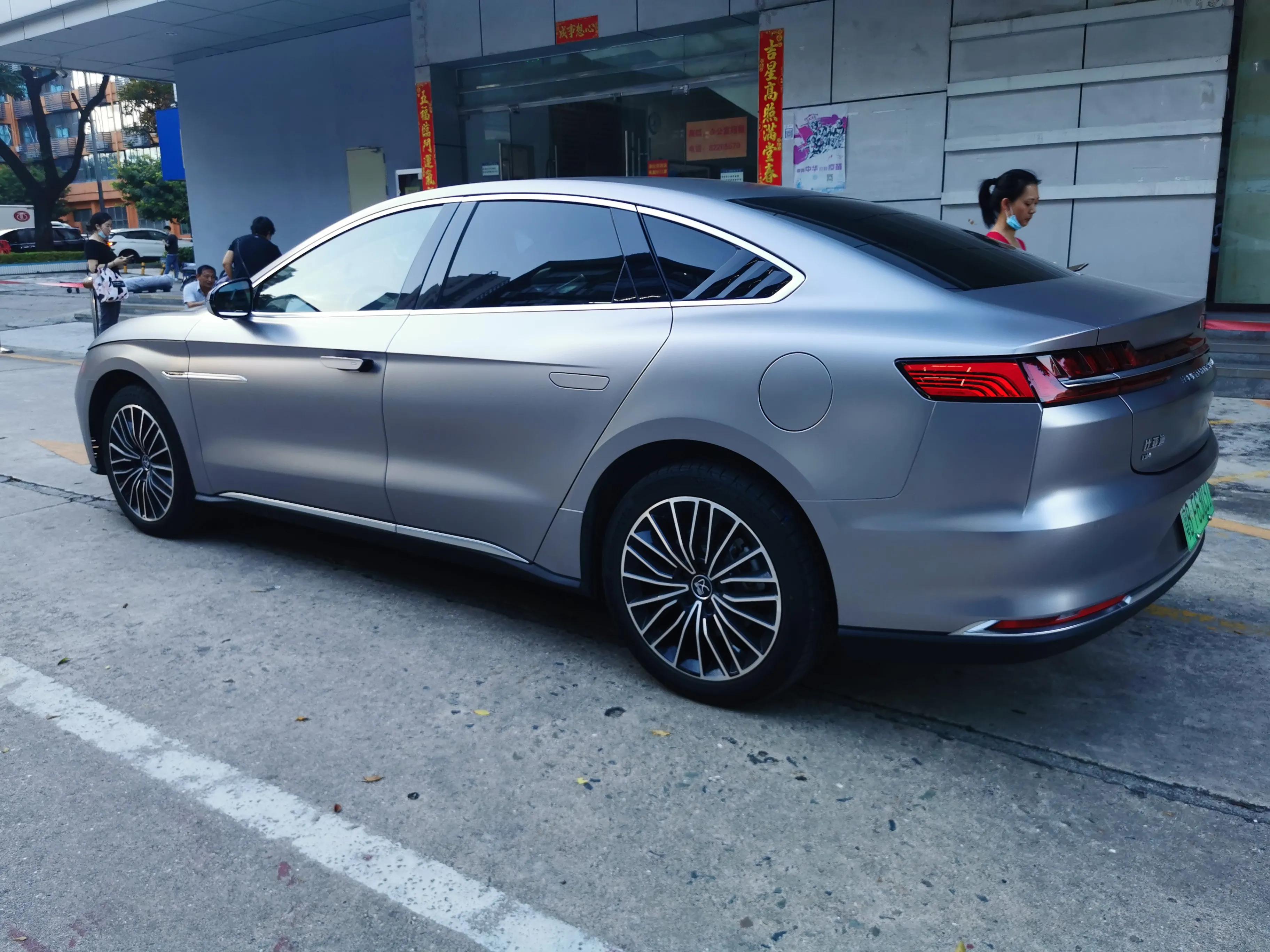 How about BYD Han DM of this color? - iNEWS