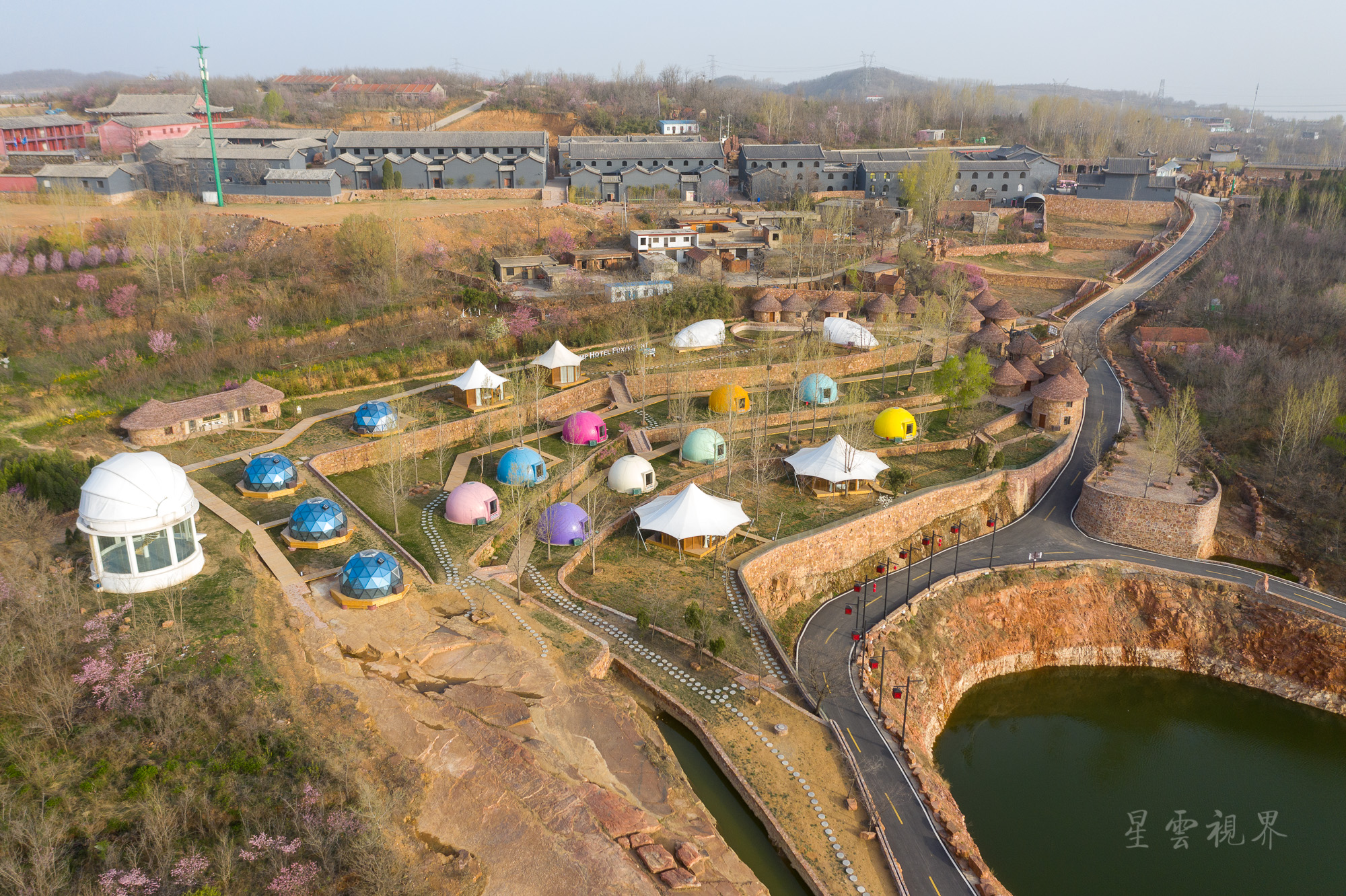 Spring tour to Fuxi Mountain, walk into Yunshang Ranch, overnight in ...