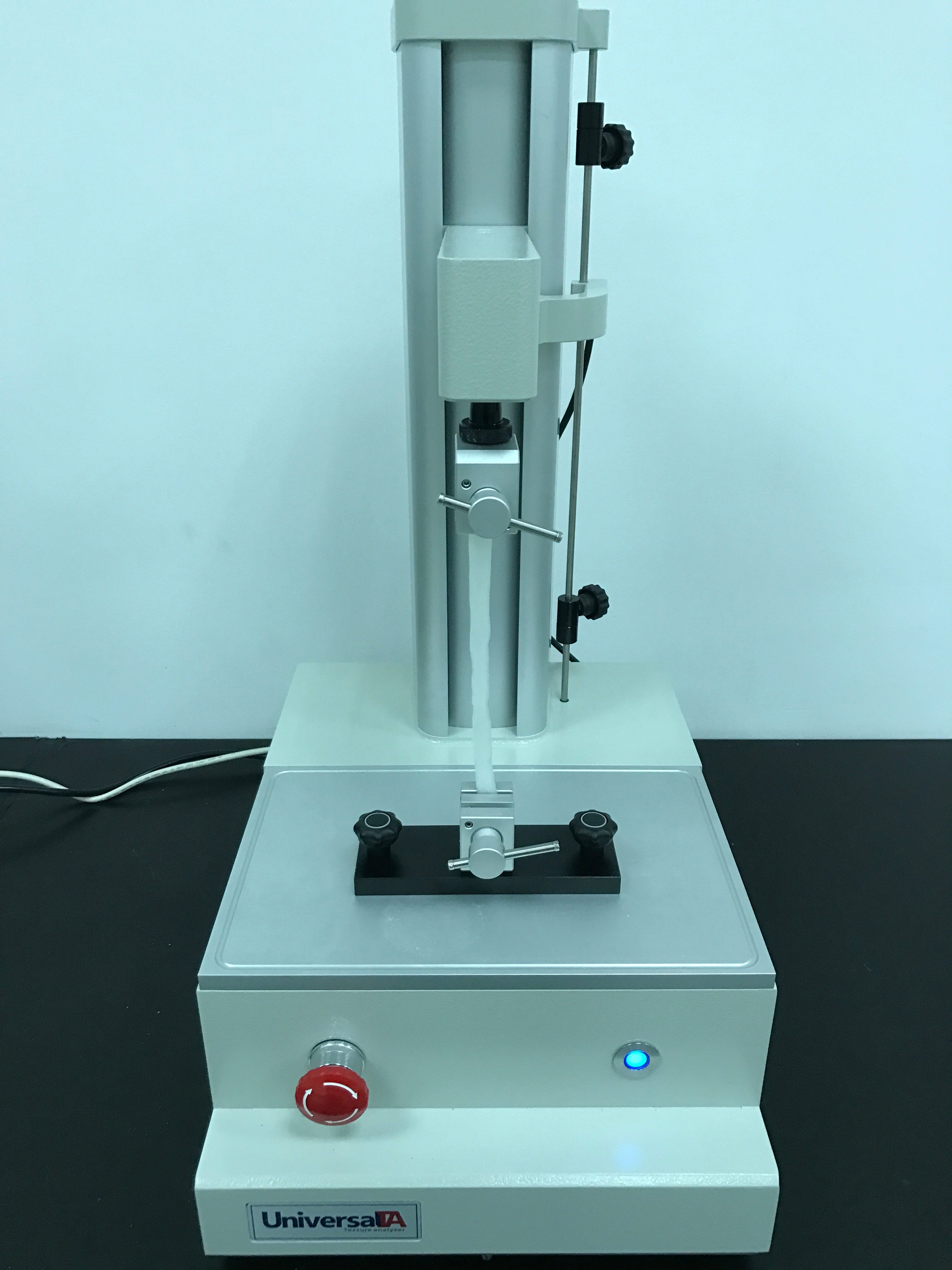 Texture analyzer is used to test the bonding strength of silicone ...