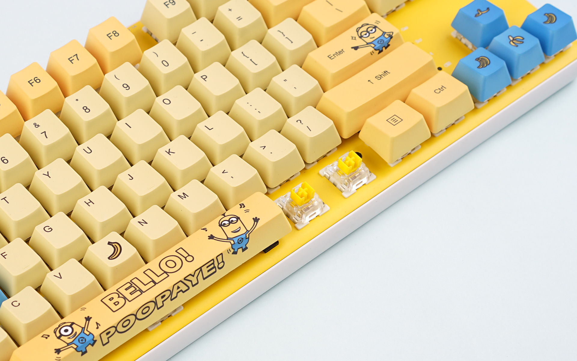 Mechanic launches the mouse and keyboard joint name of Minions to ...