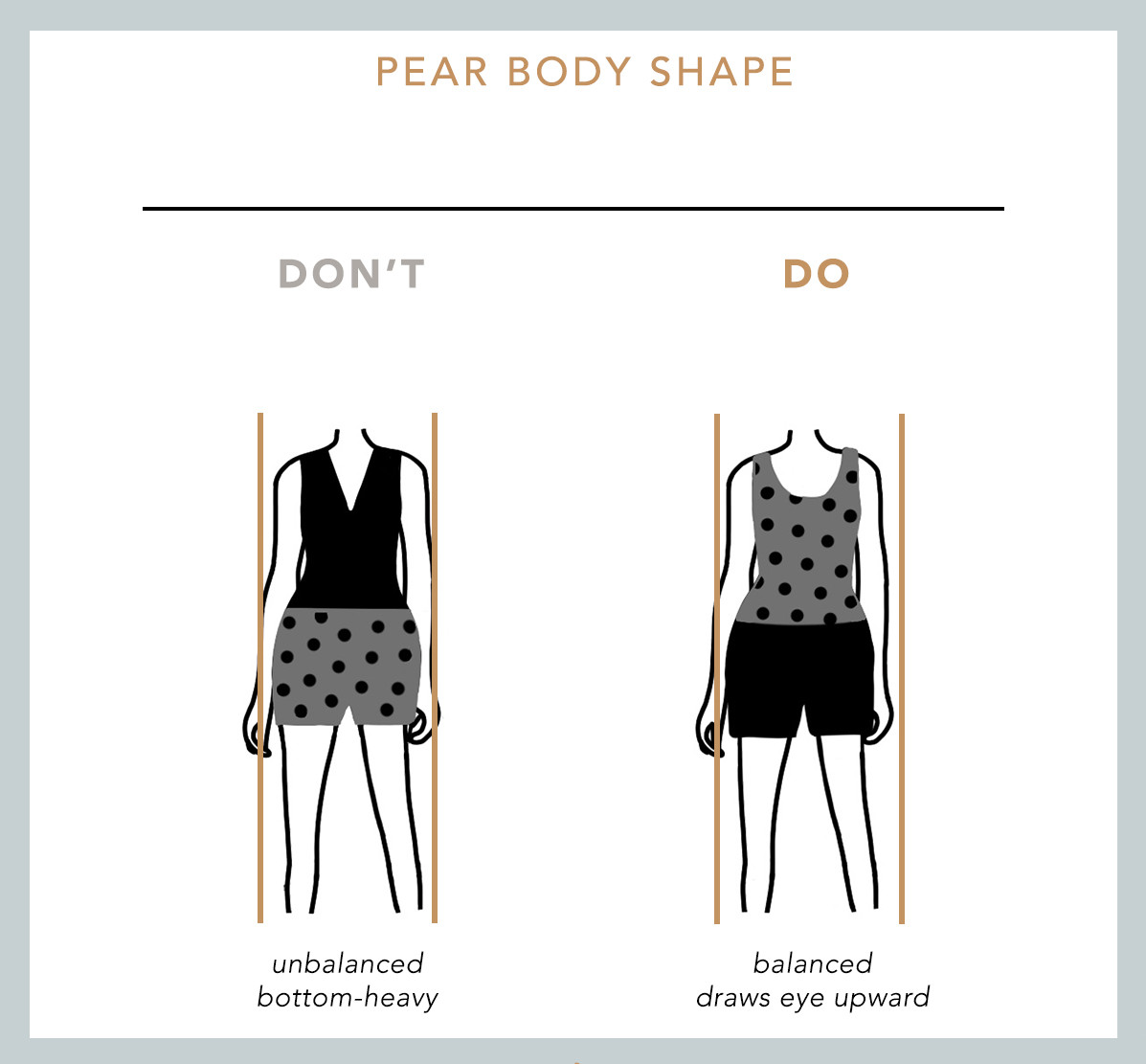Hip wide and thick legs? A few tips to tell you how to wear a "pear ...