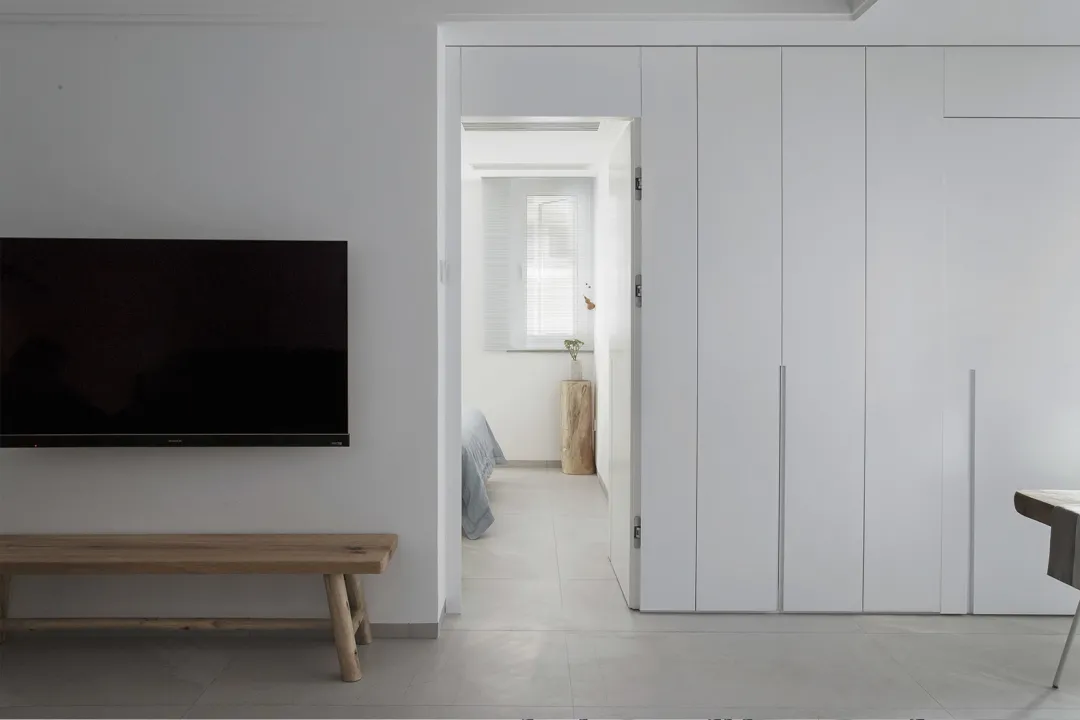 58 square meters two-bedroom small apartment, simple design is all the ...