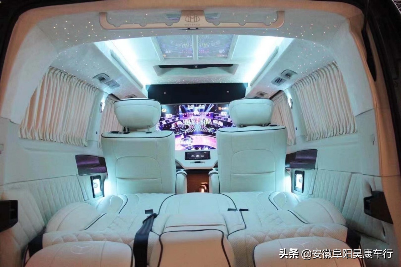 Net imports! Mercedes-Benz V250 seven-seater nanny car, more powerful ...