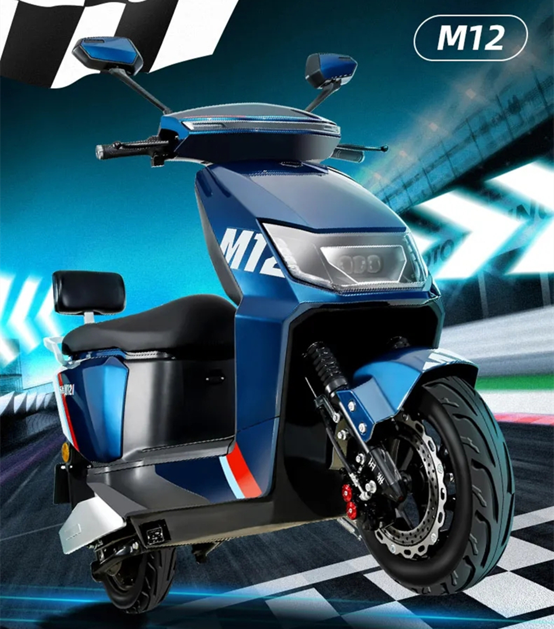Wuyang M12 electric motorcycle evaluation: cool appearance, equipped ...